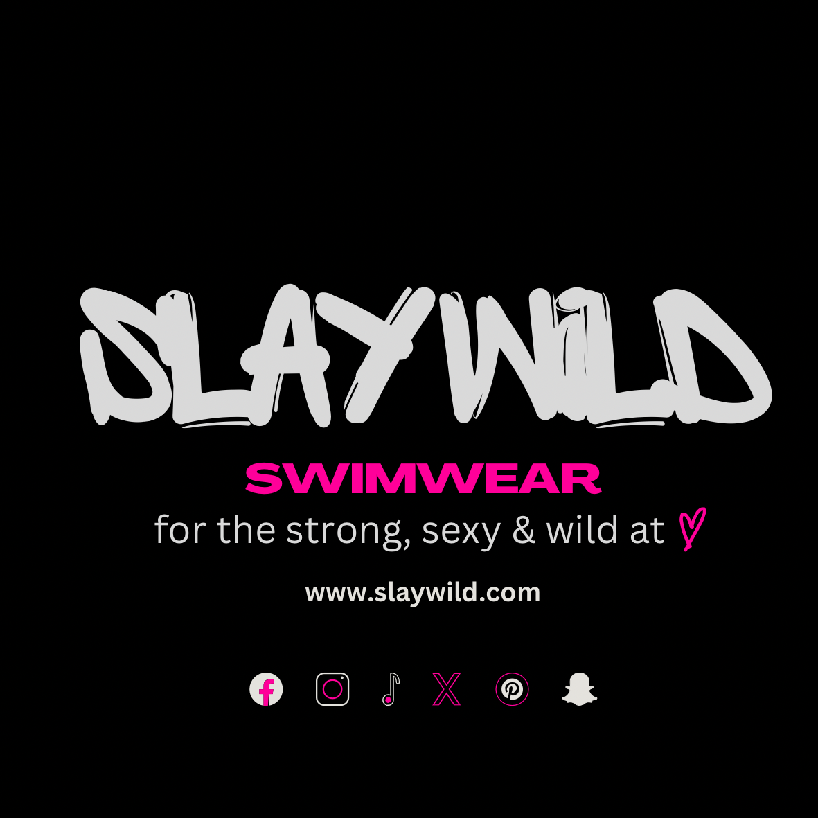 Slay Wild Swimwear